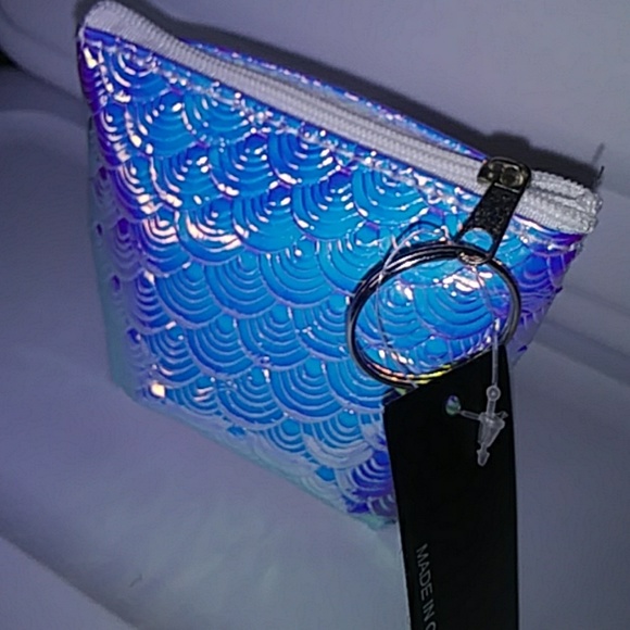 Bags | Holographic Mermaid Scale Coin Purse | Poshmark